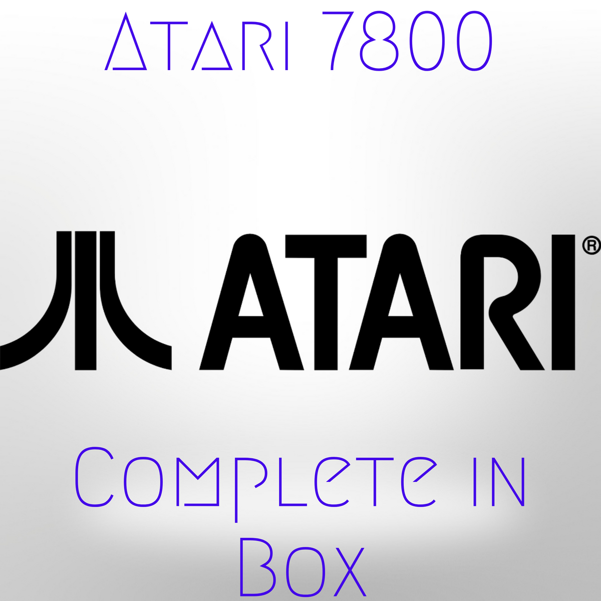Atari 7800 Complete in Box for Sale - Retro Gaming of Denver