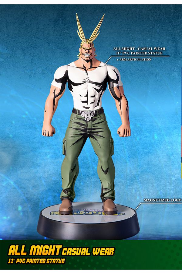 My Hero Academia: All Might Casual Wear Pvc Statue Figure | Shop Retro ...