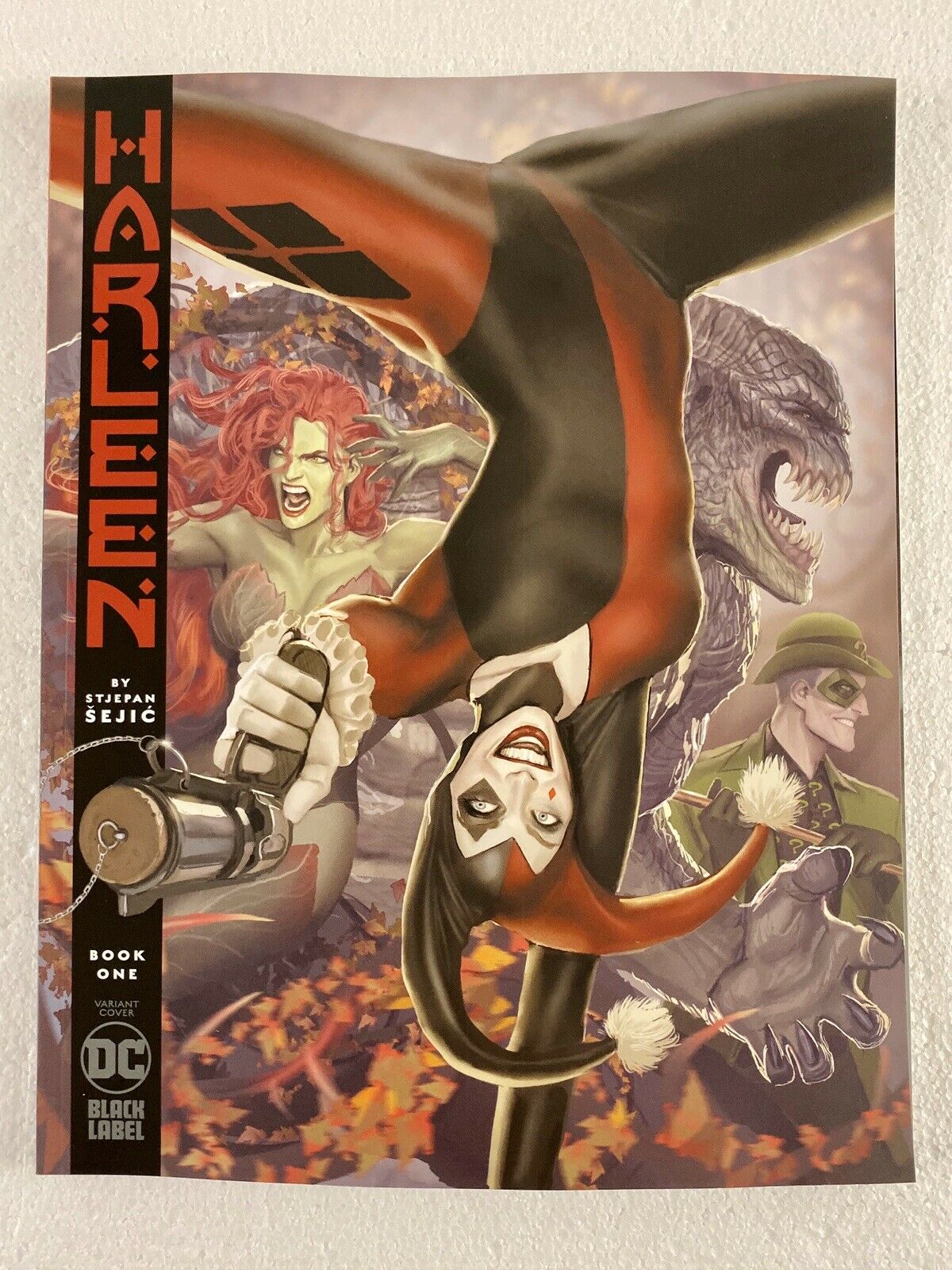Harleen #1 Stejpan Sejic Book One Cover B Variant DC Comics Black Label ...
