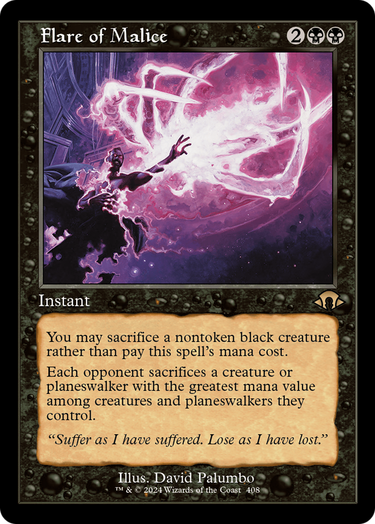 Flare of Malice (Retro Frame) (MH3-408) - Modern Horizons 3 | Shop ...
