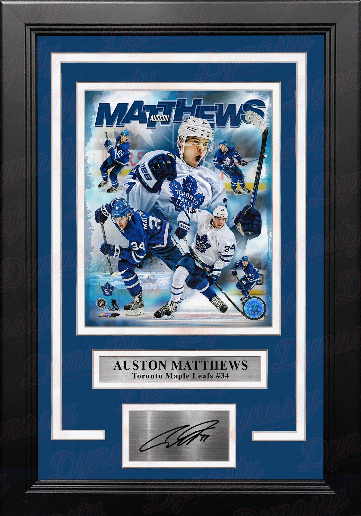 Auston Matthews Toronto Maple Leafs 8" x 10" Framed Hockey Collage ...