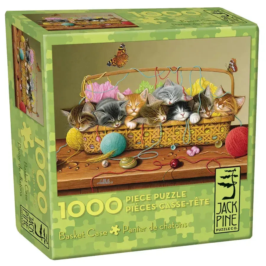 Basket Case 1000 Piece Jigsaw Puzzle Jack Pine | Shop Retro Video Games ...