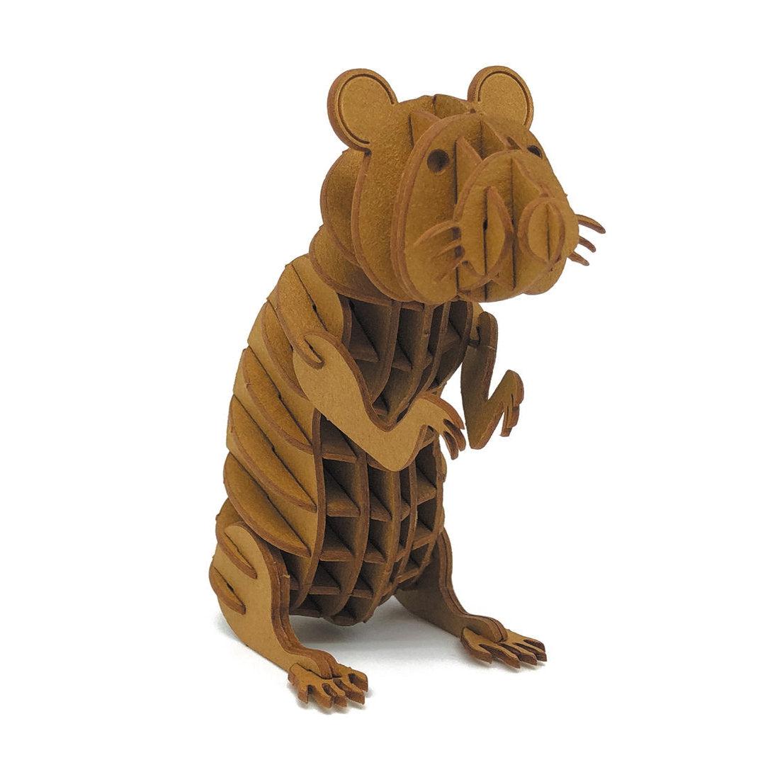 Field Hamster 3D Cardboard Model Kit Fridolin | Shop Retro Video Games ...
