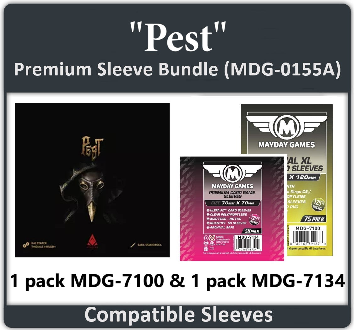 "Pest" Compatible Card Sleeve Bundle | Shop Retro Video Games and More ...