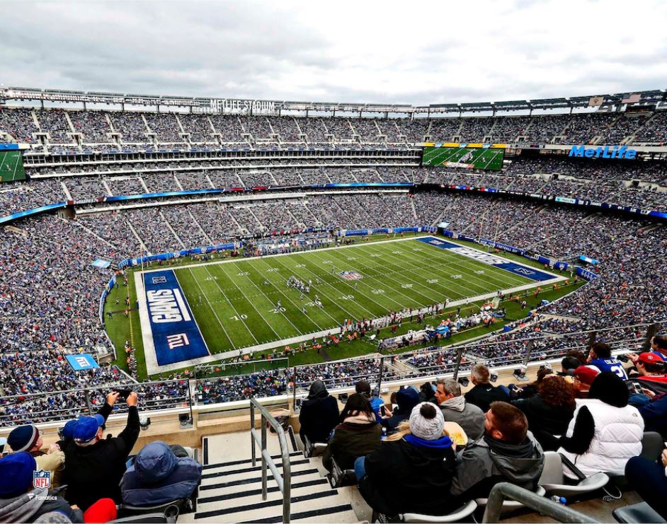 New York Giants MetLife Stadium Aerial View 8" x 10" Football Photo ...