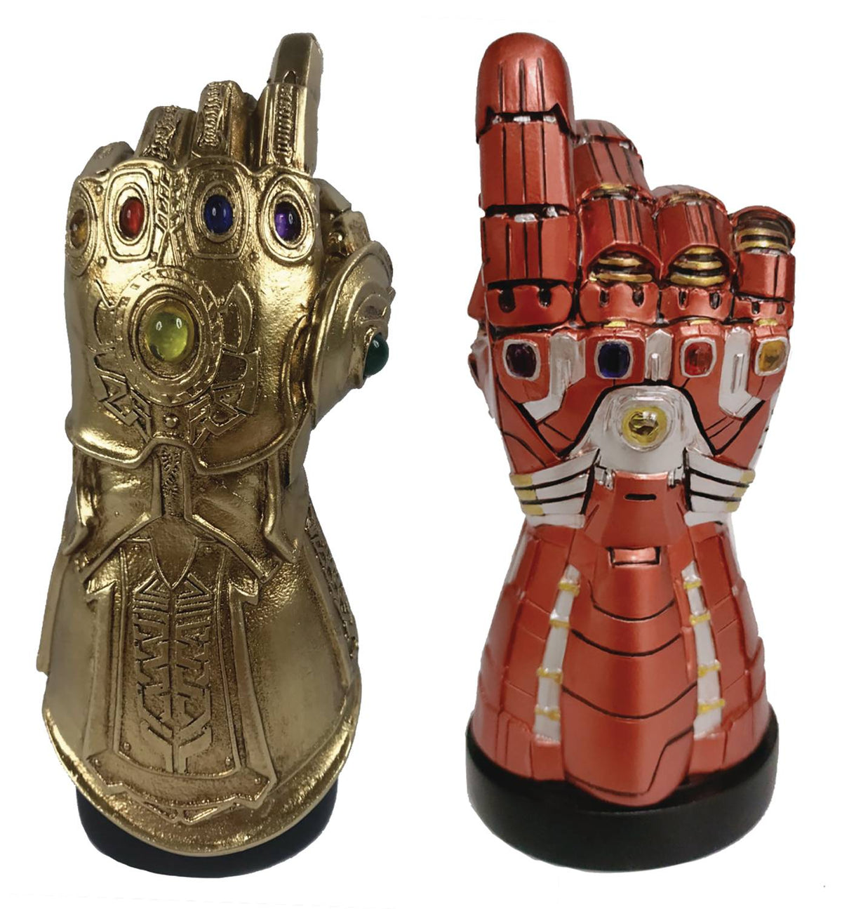 Surreal: Avengers: Endgame - 2-Pack Desktop Monument with LED Infinity ...