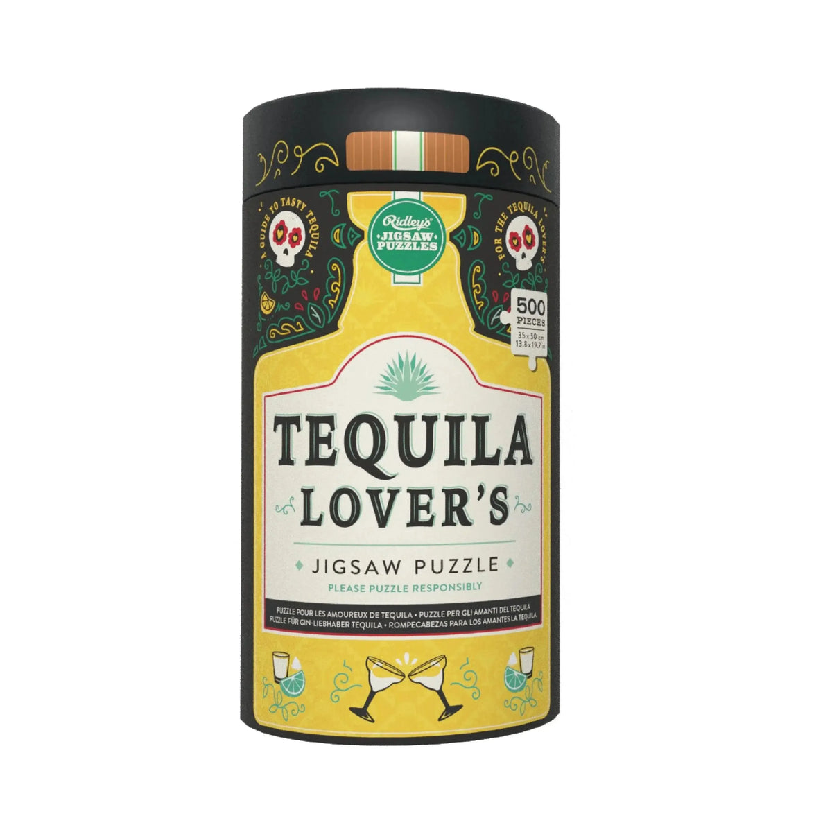 Tequila Lover's 500 Piece Jigsaw Puzzle Ridley | Shop Retro Video Games ...