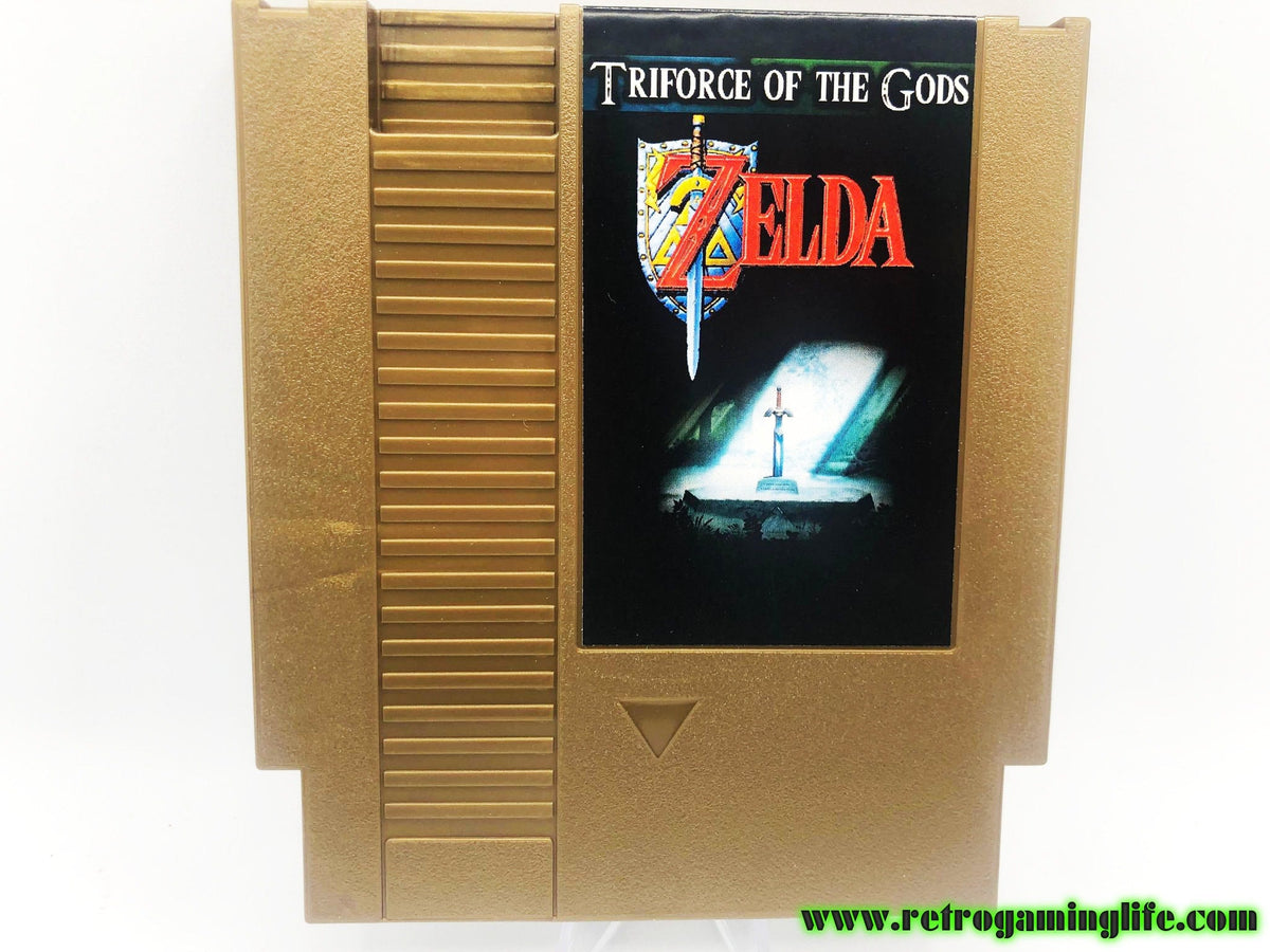 The Legend of Zelda Triforce of the Gods NES Repro Game Cart | Shop ...