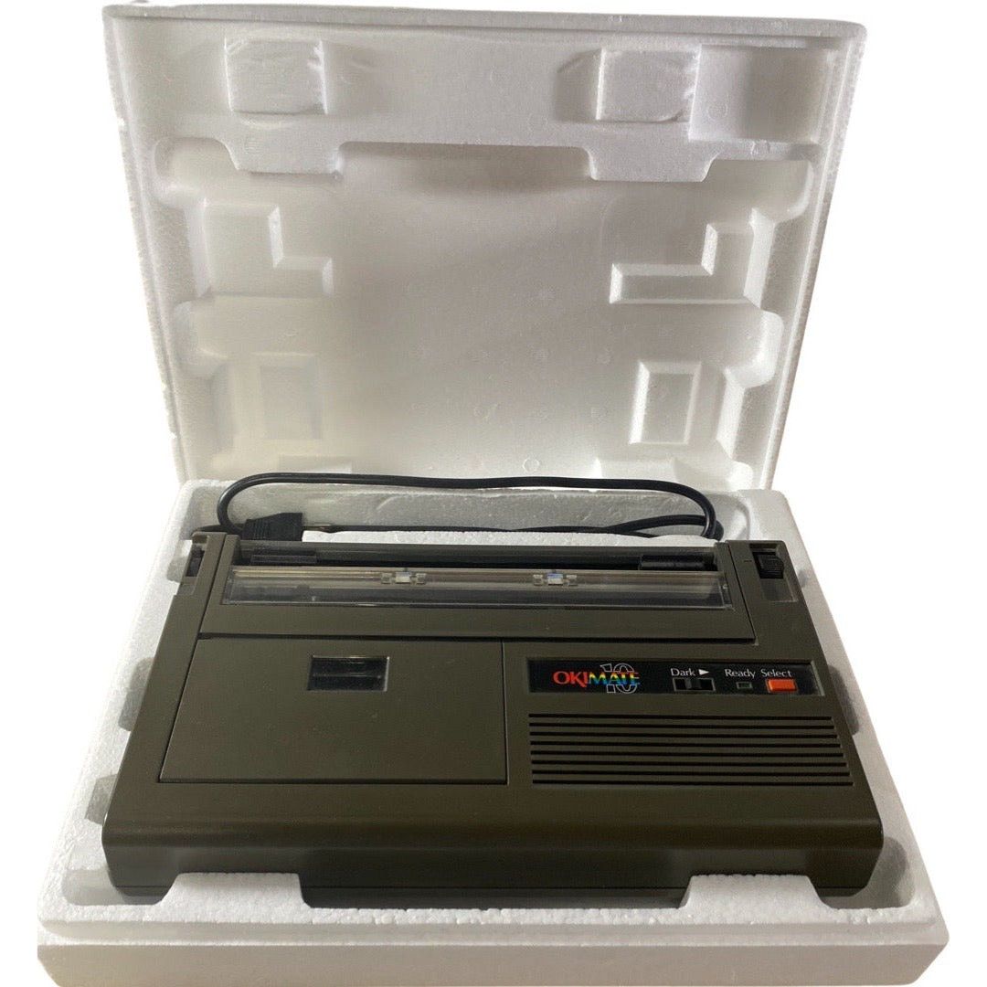 Okidata Okimate 10 Color Printer & Commodore Plug & Print | Shop Retro ...