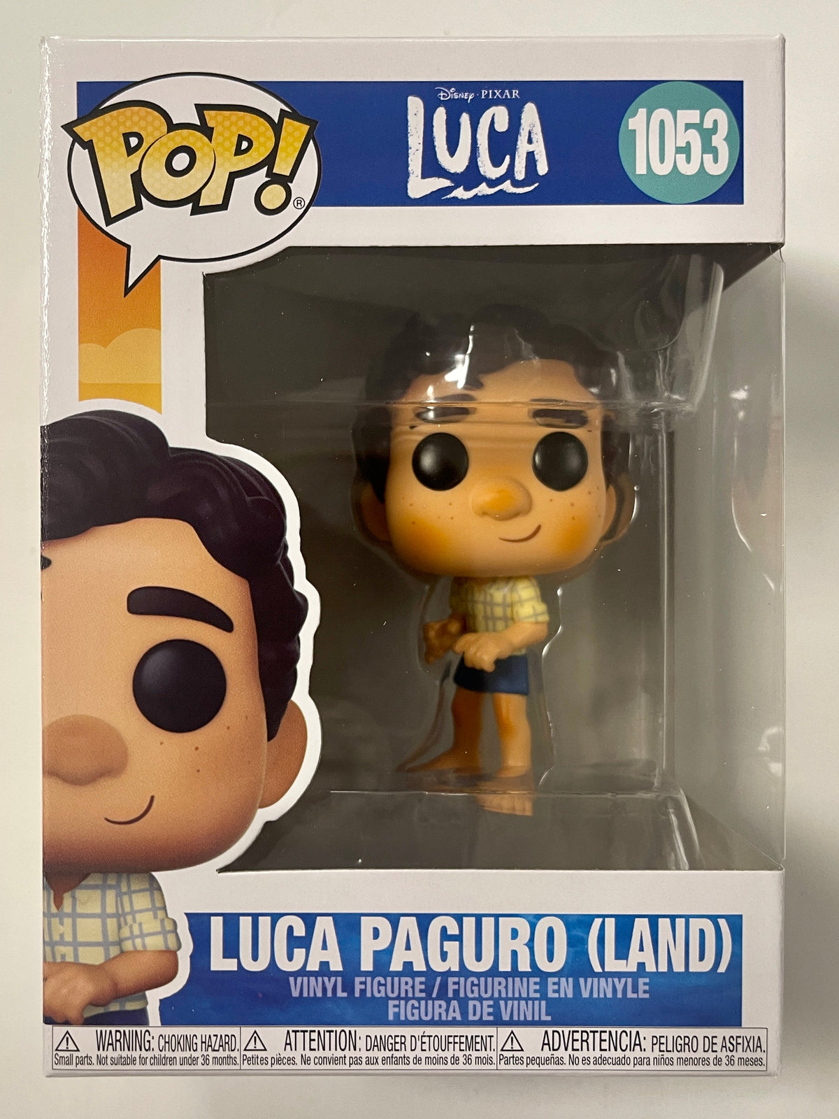 Funko Pop! Disney Luca Paguro (Land) #1053 Pixar Luca 2021 Italy Vespa ...