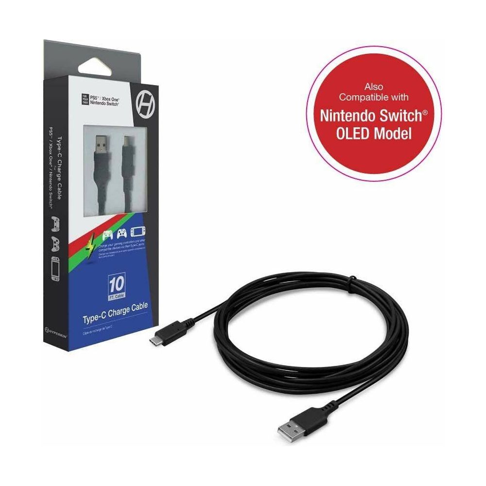 Type-C Charge Cable Compatible With PS5 / Xbox Series X® / Nintendo ...